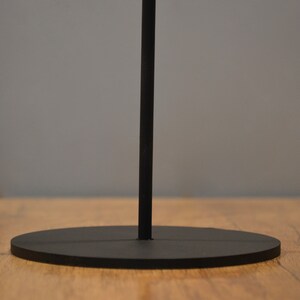 12" Metal Rod Display Stand for African and Other Tribal Art- 6" Base ...