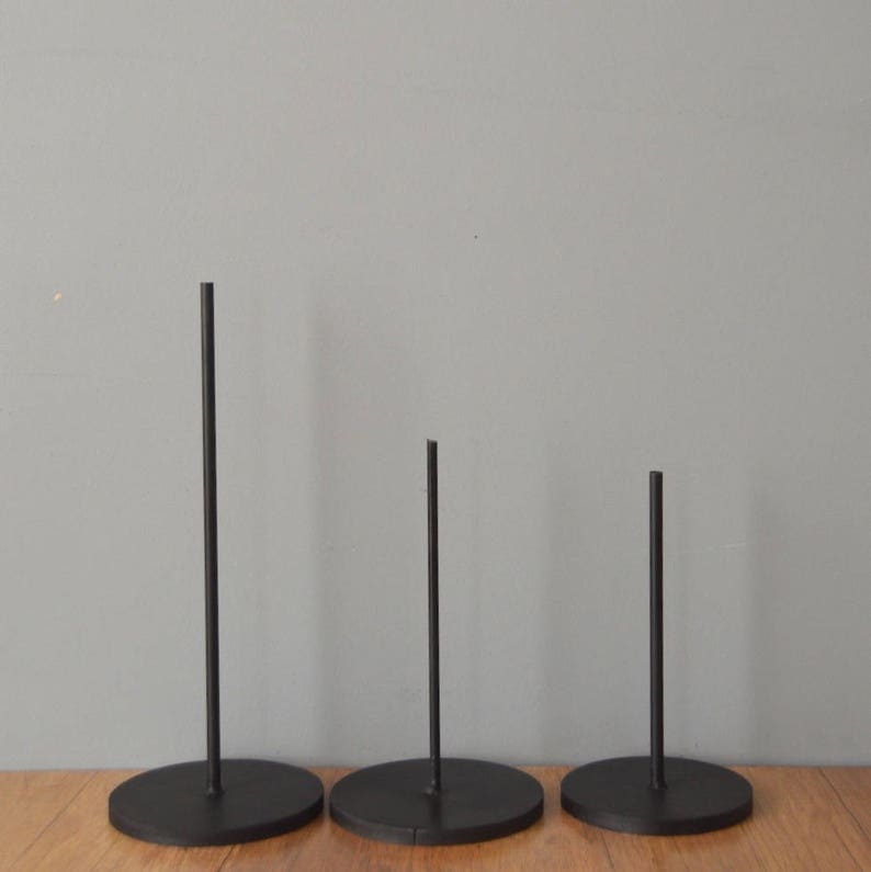 10 Metal Rod Display Stand for Tribal Masks and Sculptures 4 base - Etsy