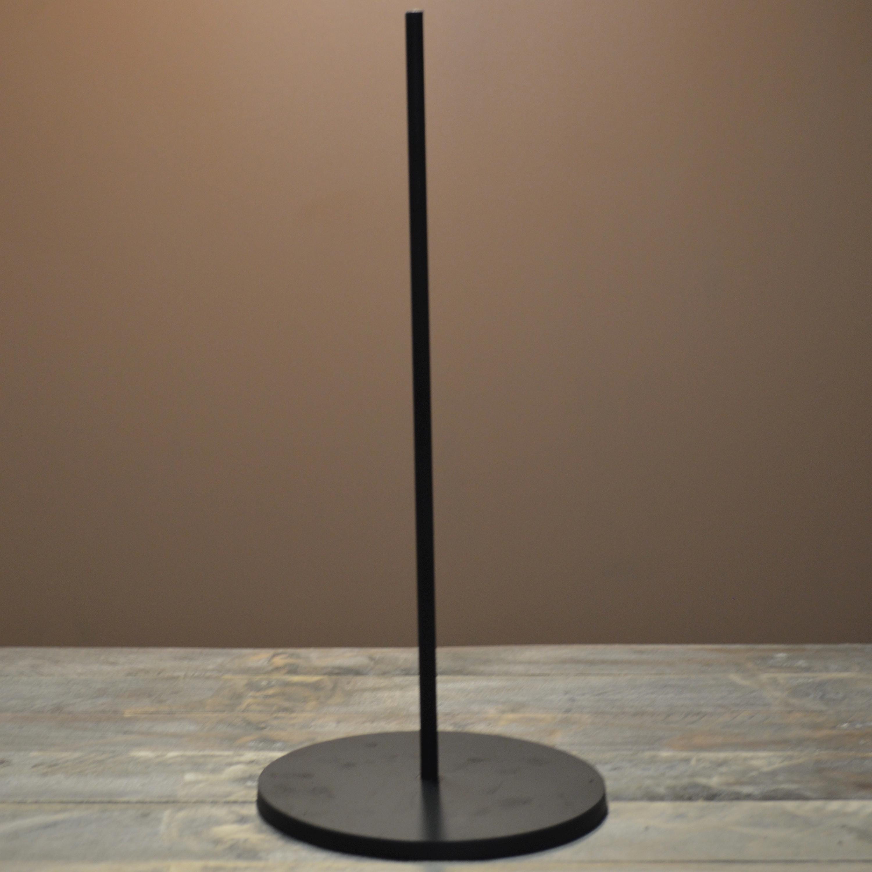 12" Metal Rod Display Stand for African and Other Tribal Art- 6" Base ...