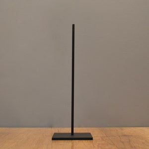12" High Metal Rod Display Stand for Art Objects - 4x4" Base - Etsy