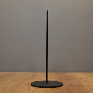 12" Metal Rod Display Stand for African and Other Tribal Art- 6" Base ...