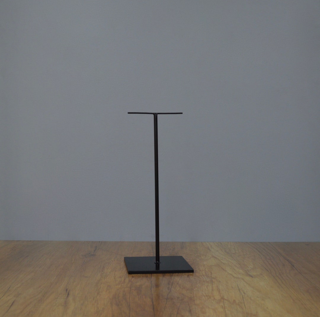 19" T Style Metal Display Stand for Masks and Other Sculptures - 6x6 ...