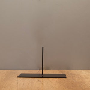 12" High Metal Rod Display Stand for Art Objects - 16x6" Base - Etsy