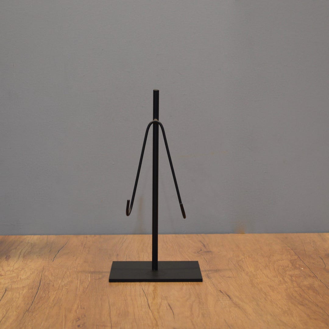 10" Metal Display Stand for Round Objects - 4x4” Base - Etsy