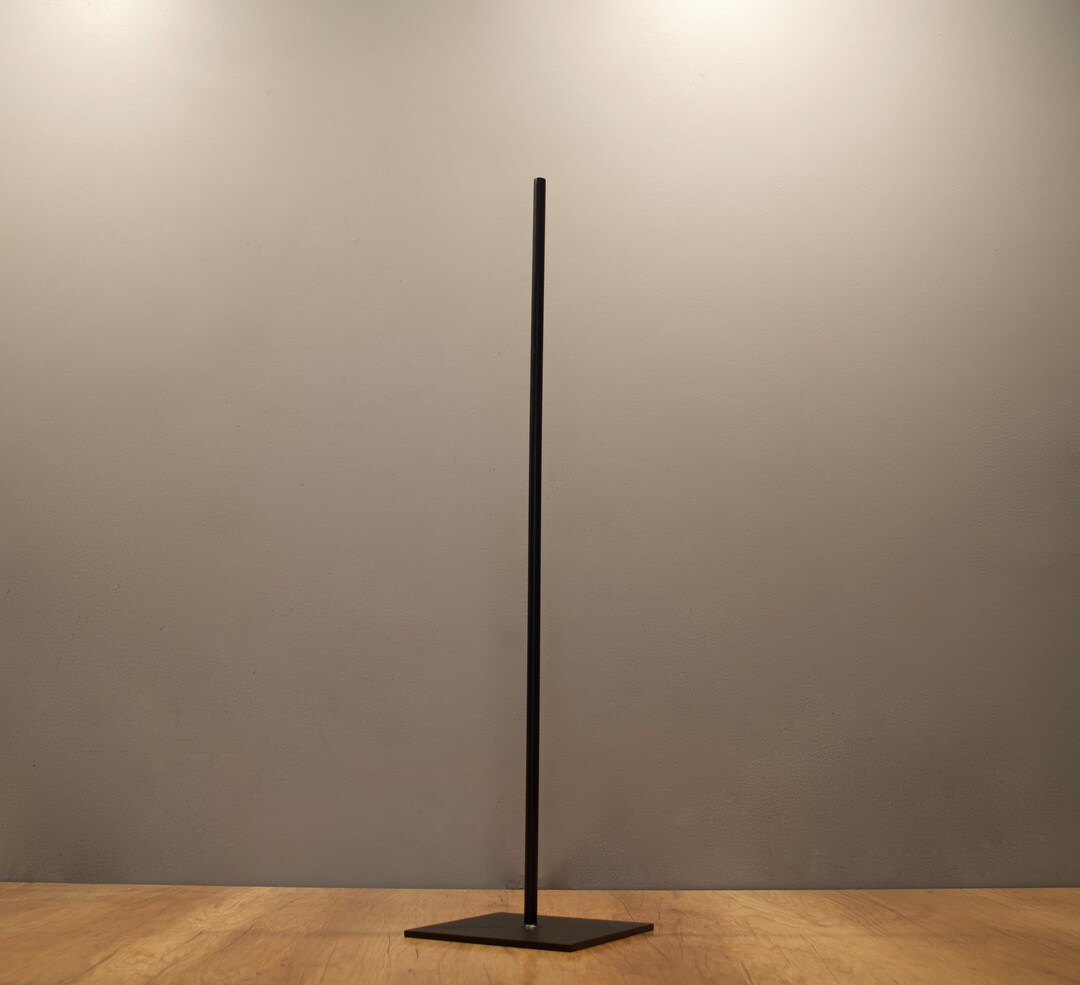 20” Metal Rod Display Stand for Tribal Masks and Sculptures -6x6"base ...