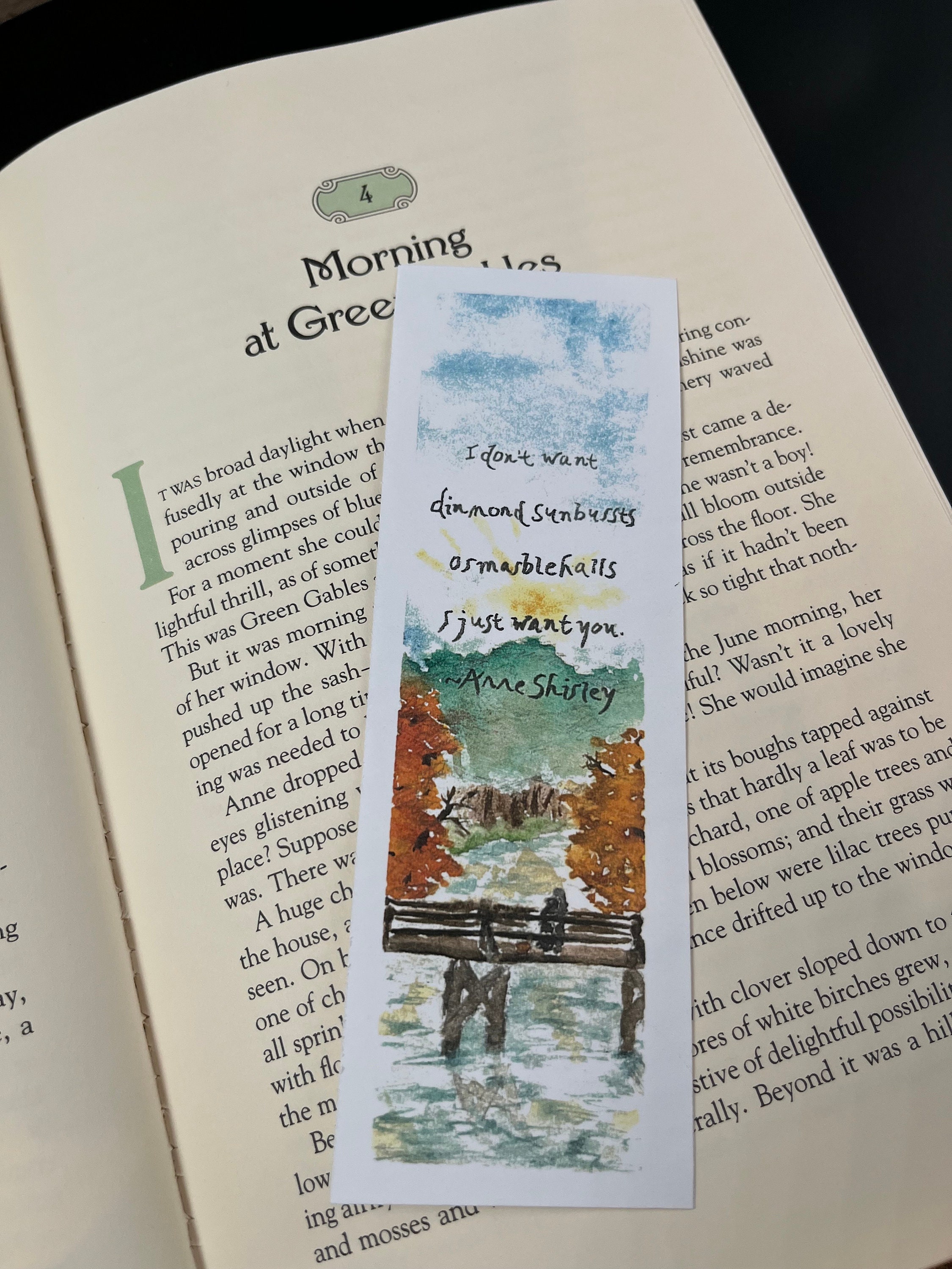 Classic Literature Watercolor Bookmarks: Pride and Prejudice and Anne ...