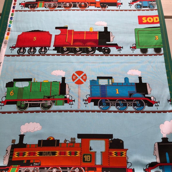 Train Fabric - Etsy