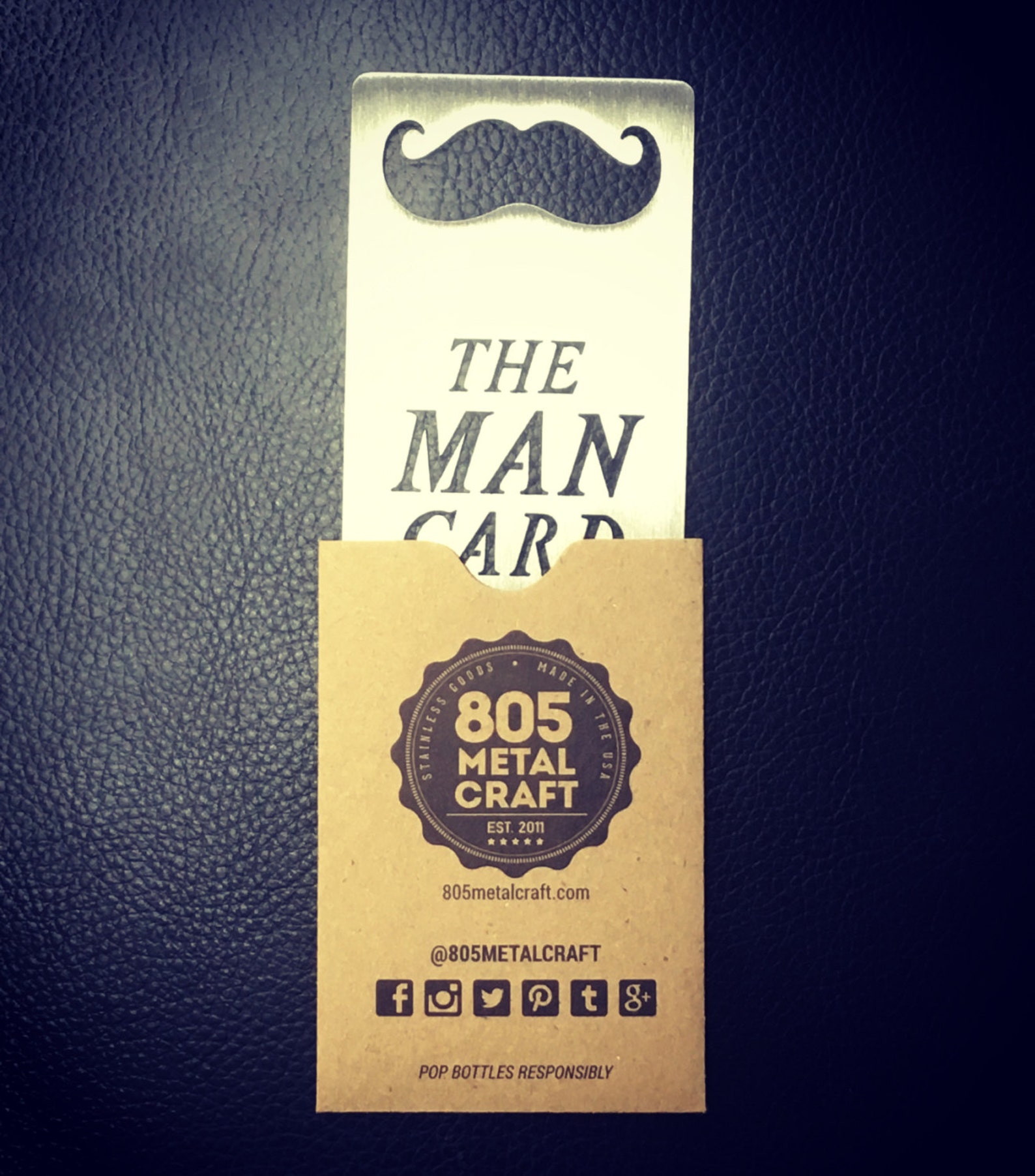 The Man Card (6 PACK), Credit Card Sized Bottle Opener - Etsy