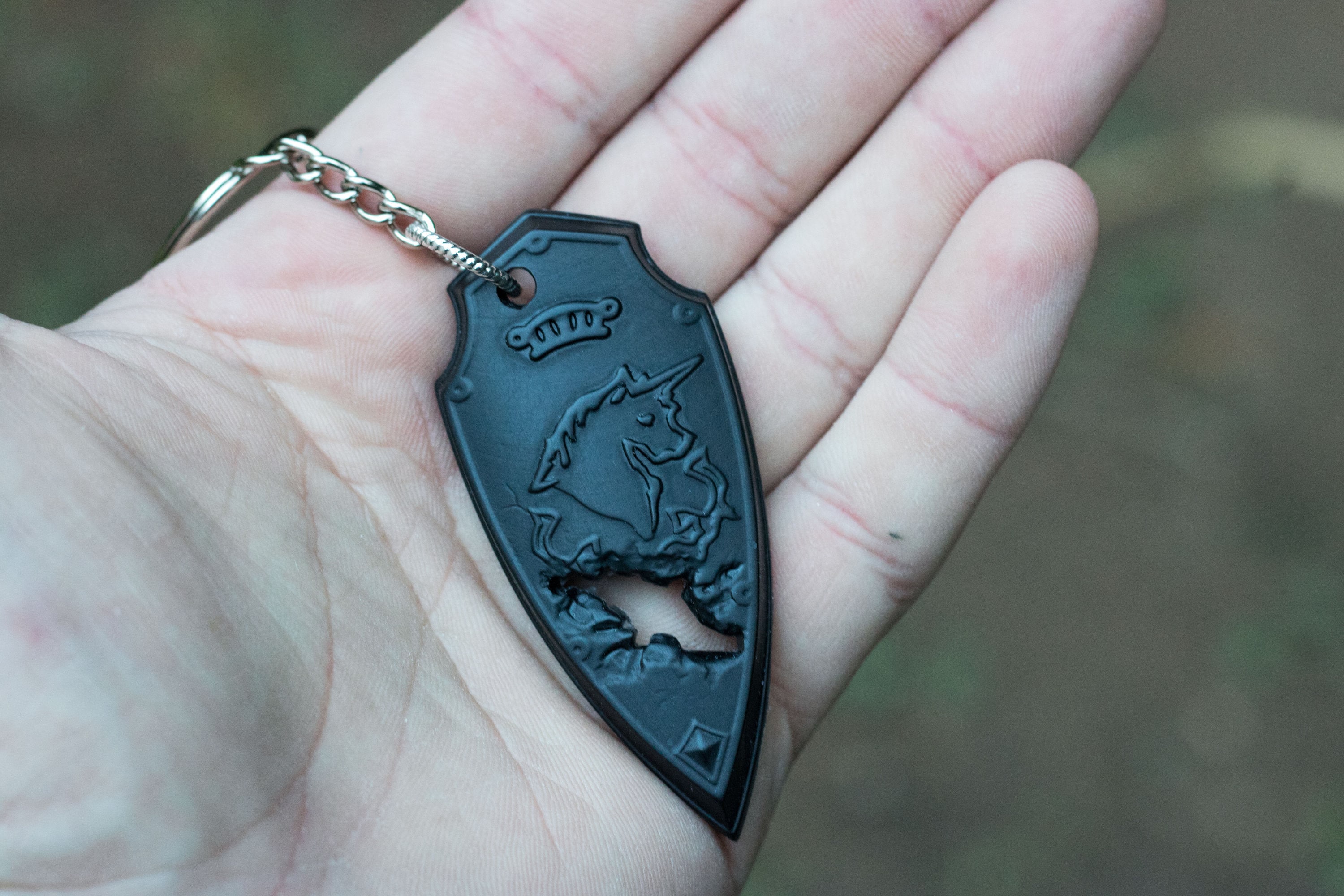 Final Fantasy XIV Haurchefant Shield Keychain unpainted - Etsy Ireland