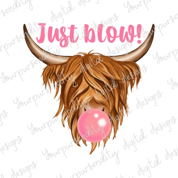 Blue Bubble Cow - Etsy