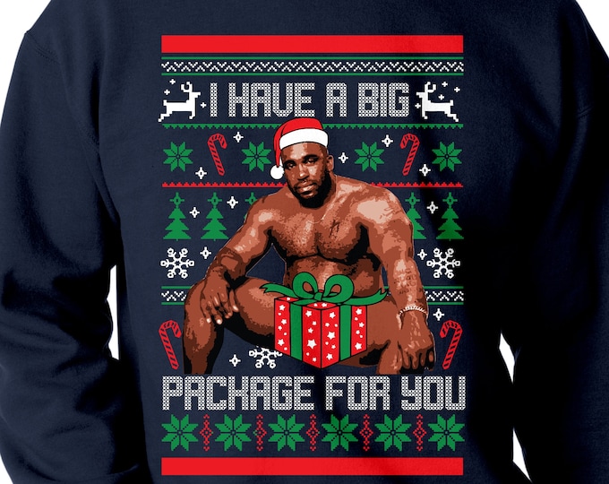 BARRY WOOD Sitting on a Bed Meme Christmas Sweater Christmas Jumper ...