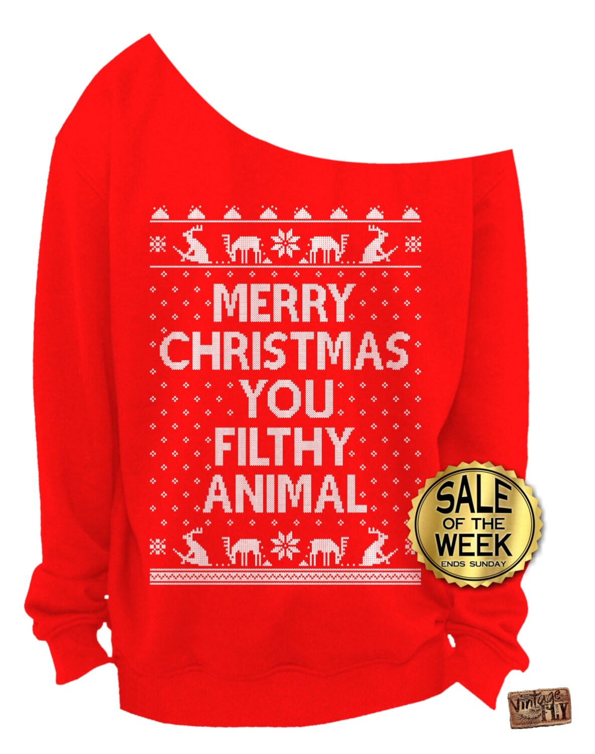 Merry Christmas Ya Filthy Animal Sweater Tumblr