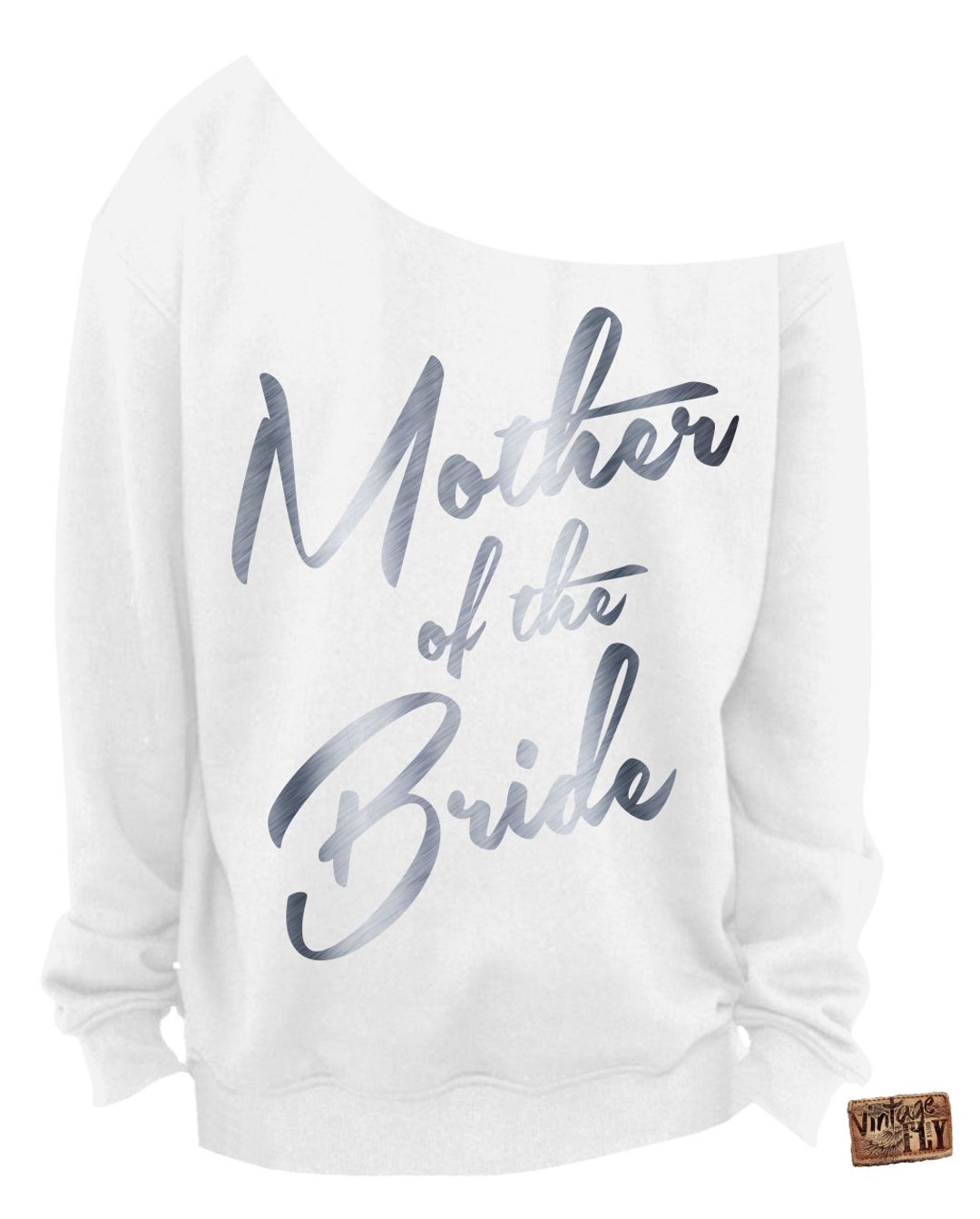 MOTHER OF BRIDE Sweat - Bridal Shower - Gift - Ladies Slouchy ...