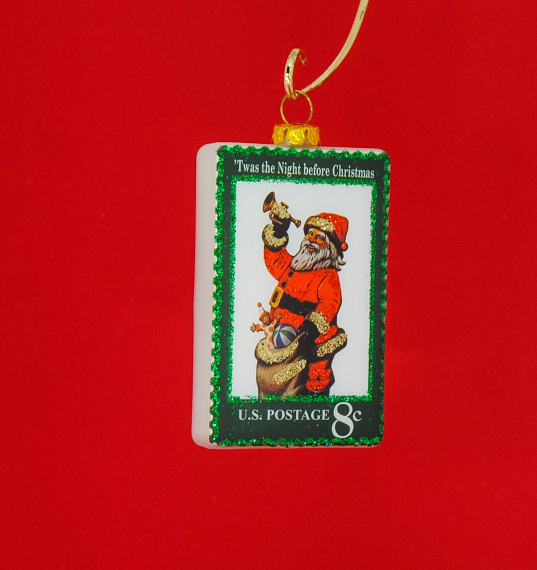 Santa Claus U. S. Postage Stamp - Etsy Santa Claus U. S. Postage Stamp - Etsy