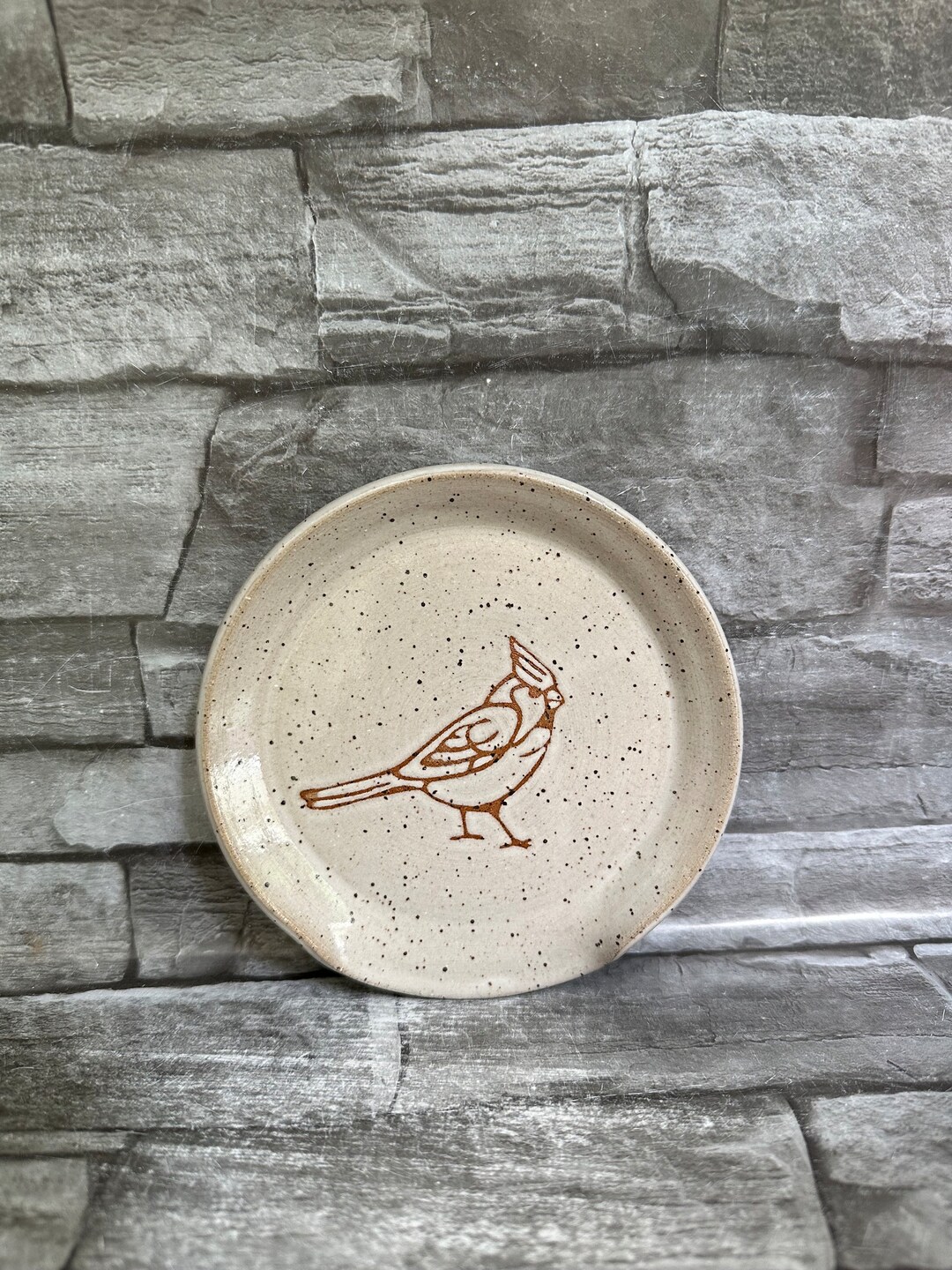 Cardinal Spoon Rest, Bird Spoon Rest, White Cardinal Spoon Rest ...