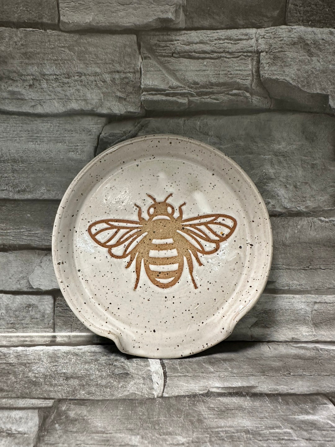 Bee Spoon Rest Bumblebee Spoon Rest White Bee Spoon Rest - Etsy