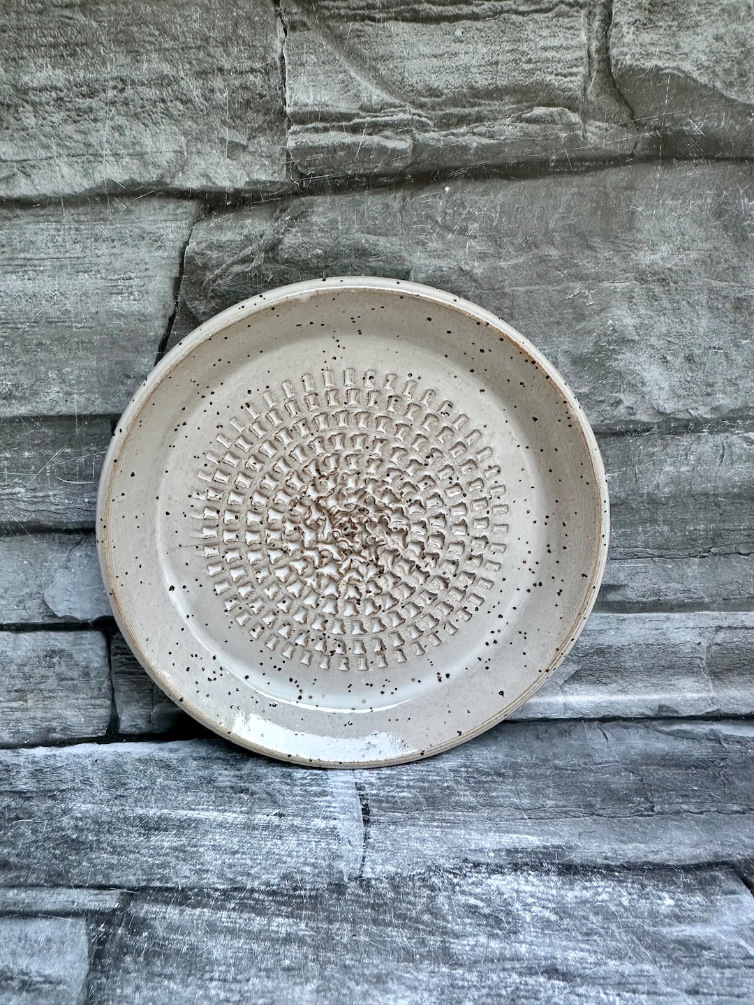 Pottery Garlic Grater, Garlic Grater, Ceramic Garlic Grater, Ginger ...