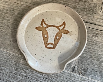 Cow Spoon Rest - Etsy