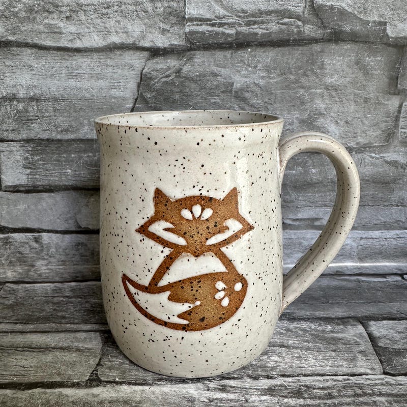 Fox Tea Cup - Etsy
