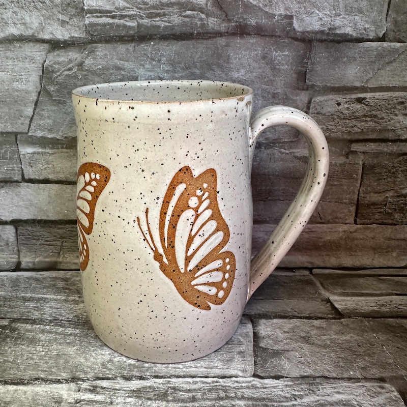 Butterfly Coffee Mug - Etsy