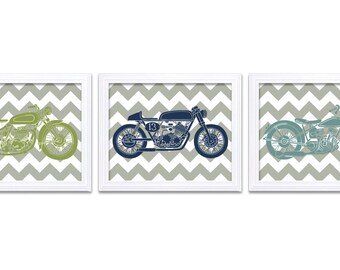 Motorcycle decor | Etsy
