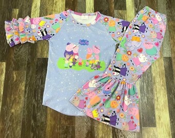 Peppa Pig Baby Jean Jacket | Etsy