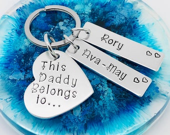 Dad Key Ring | Etsy