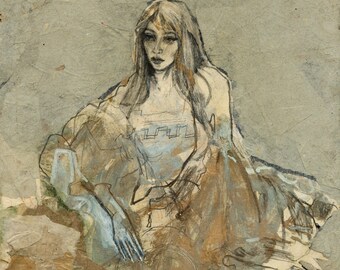 John William Waterhouse Boreas Print Poster - Etsy
