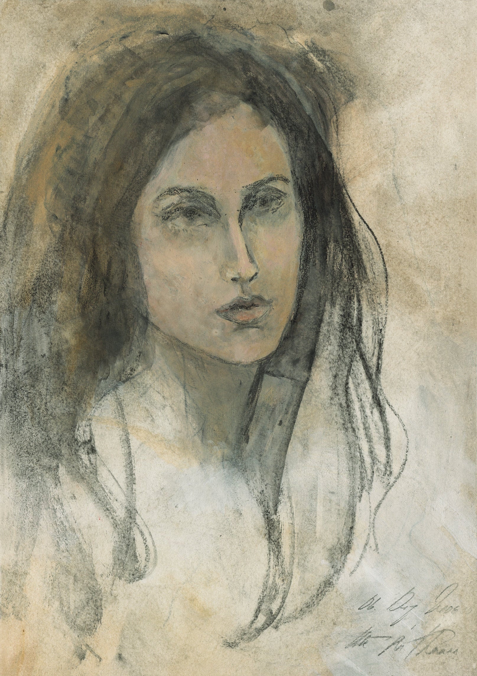 Dibujo original Hommage à El Greco IV técnica - Etsy España