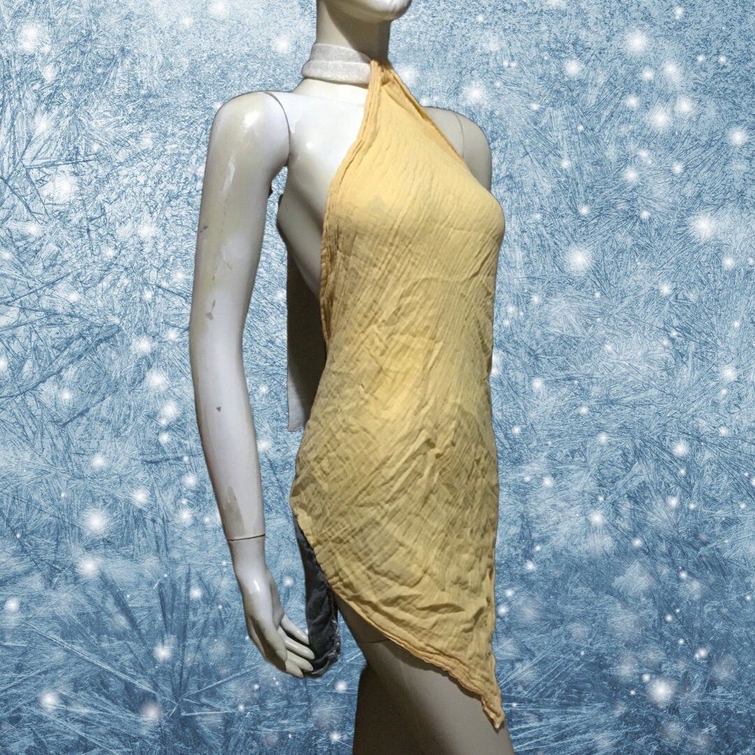 New ARONEL Gorean Kajira Spartacus Inspired Roman Slave Girl Yellow and ...