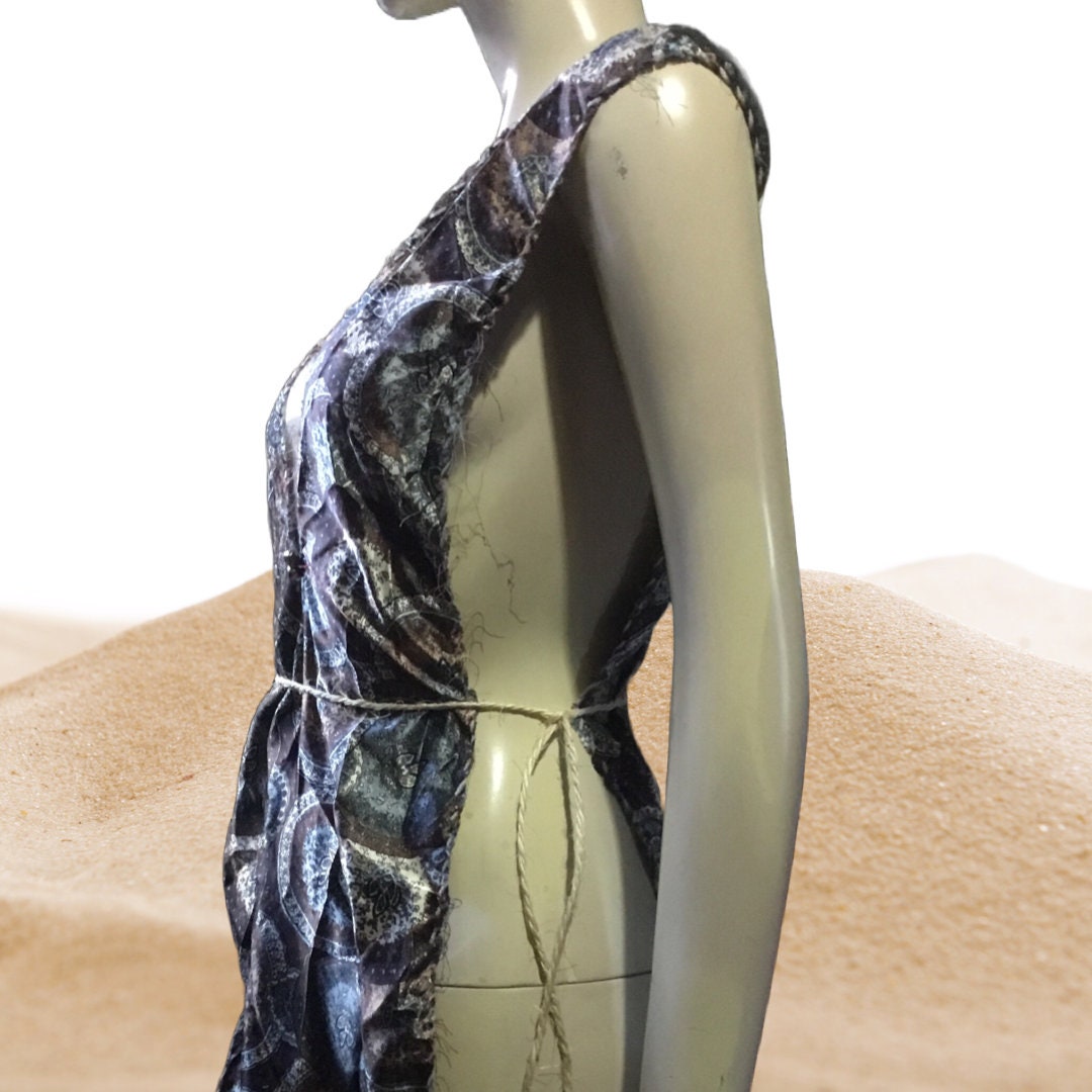 New ROEBA Hand Made Gorean Kajira Beautiful Colourful Silky Fabric Ta ...