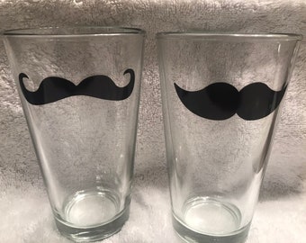 Mustache glasses | Etsy