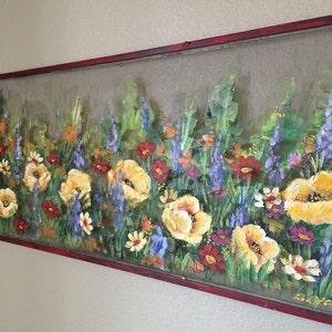 Wild Flowers,spring Art,window Screen Decor,outdoor Art, - Etsy Canada