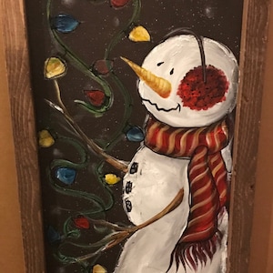 Let It Snow , Window Screen Hand Painting With Light , - Etsy UK