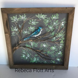 Blue Jay , Porch Decor Sprint Time Porch Decor , Wall Art ,window ...