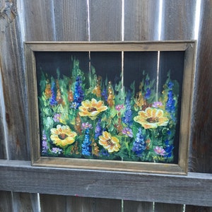 Wild Flowers With Yellow Flowers I, Window Screen, Decor Your Outside ...