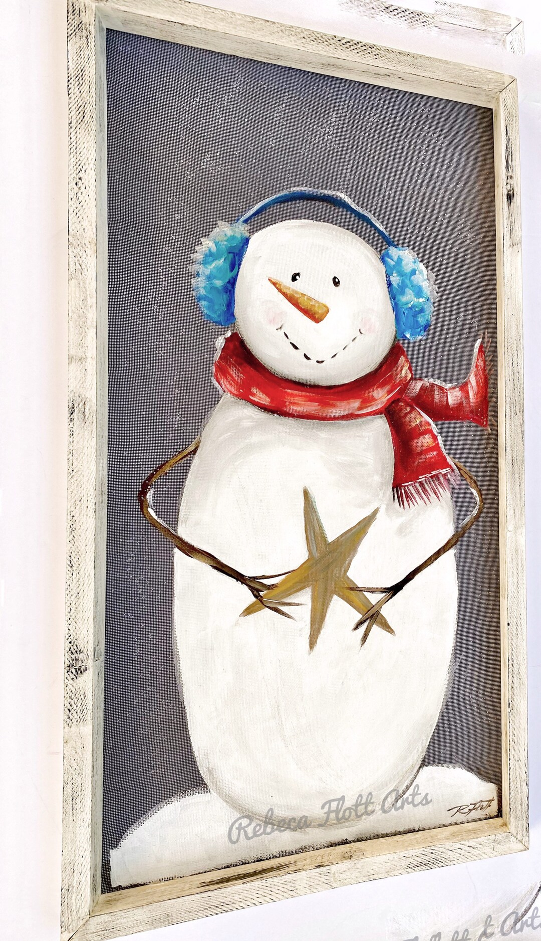 I Wish Upon a Star Snowman - Etsy