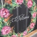 Welcome Sign Welcome Spring Window Screen Art Hand - Etsy