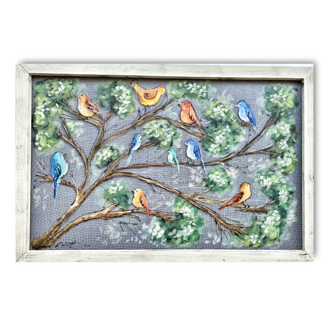 Birds,birds on Window Screen, Colorful Birds,window,window Scree, Porch ...