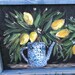 Lemons Vase Original Window Screen Outdoor and Indoor Art - Etsy