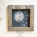 Dandelion Hand Painted on Jeans, Dandelion, Recycled Materials - Etsy