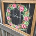 Welcome Sign , Welcome Spring, Window Screen Art , Hand Painting ...