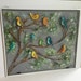 Birds,birds on Window Screen, Colorful Birds,window,window Scree, Porch ...