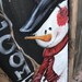 Welcome Sign Snowman Huge - Etsy