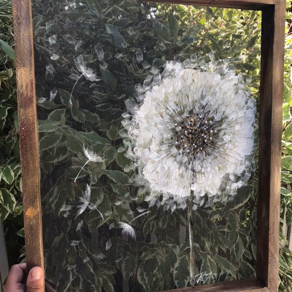 Dandelion Wall Art - Etsy