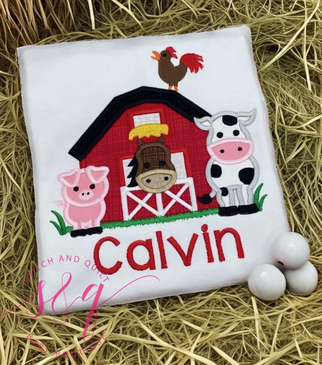 Barnyard Farm Shirt With Farm Animals, Farm Animal Barnyard Shirt for ...