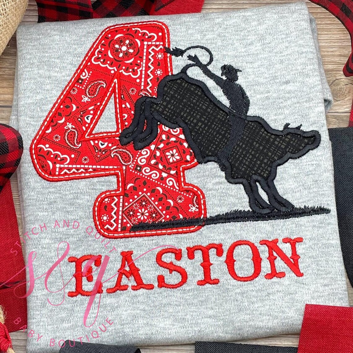 Cowboy Rodeo Bull Riding Birthday Shirt Rodeo Birthday - Etsy