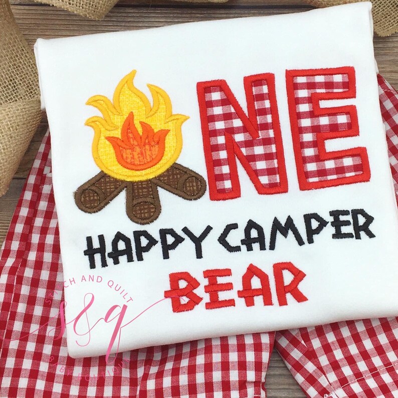 One Happy Camper Camping Birthday Camping Theme Camping - Etsy
