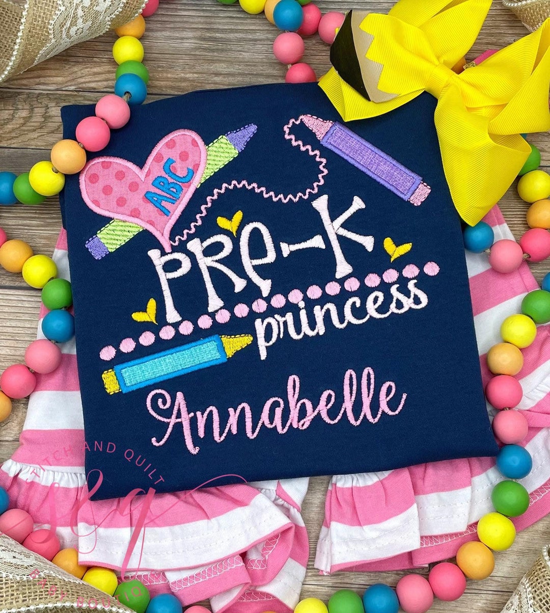 Pre k Outfit Back To School Outfit Girl s School Outfit Etsy