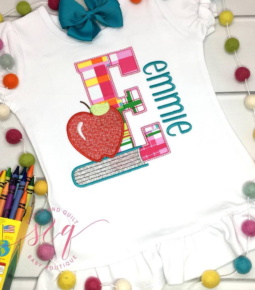 Back to School Girl Kids Back to School Shirt Girls First | Etsy